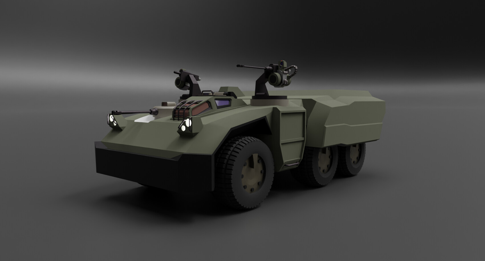 ArtStation - Halo Reach concept inspired Kodiak APC mock up