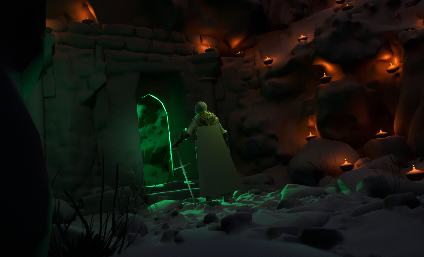 Jack Purdy - Medieval - Lighting Practice