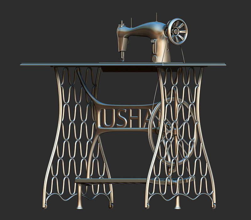 ArtStation - Sewing Machine