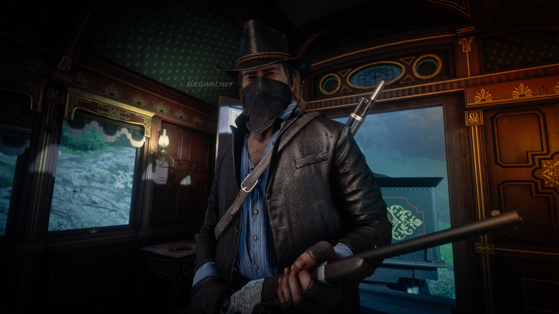 ArtStation - Train Robbery