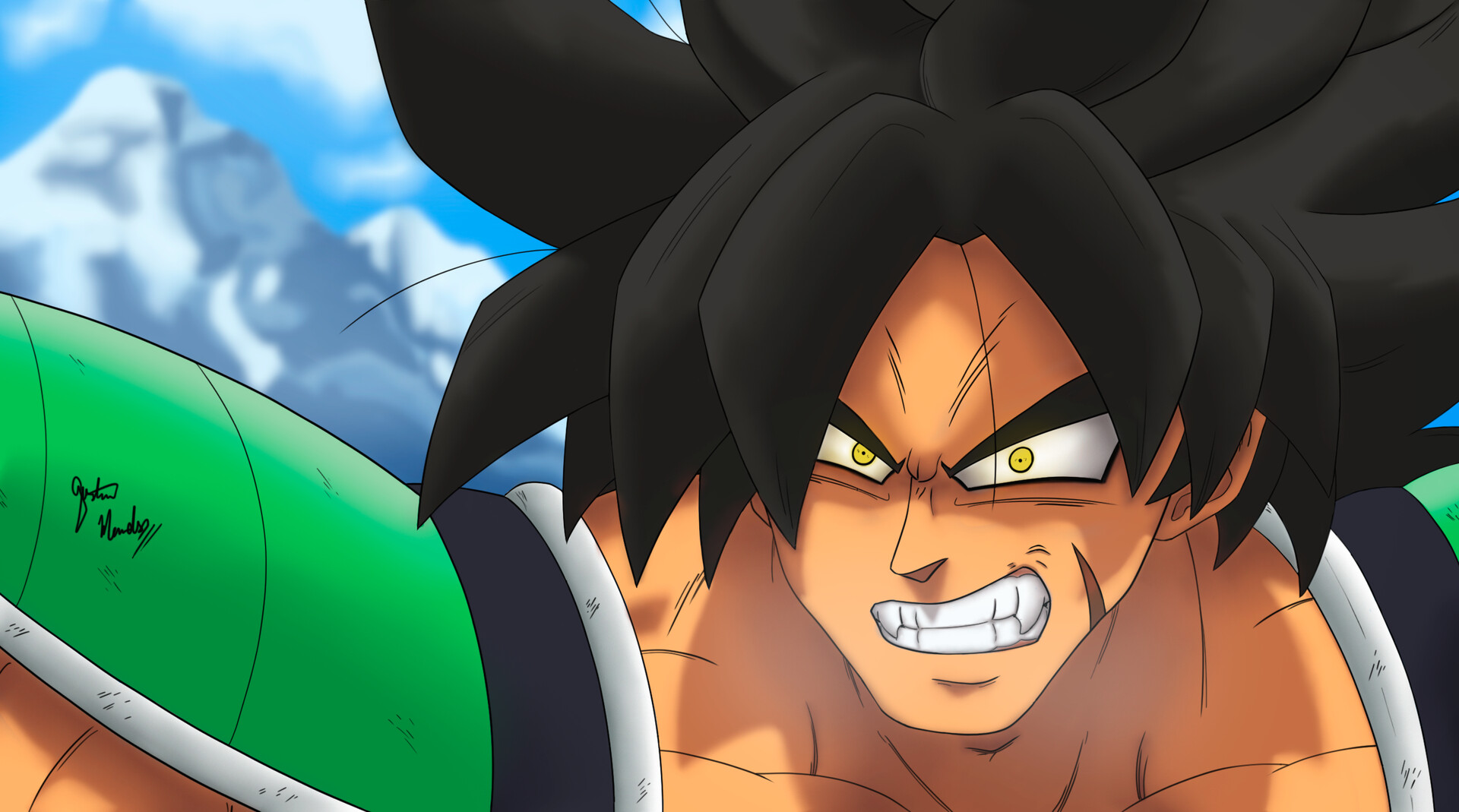 ArtStation - Broly Ikari - Redraw Challenge