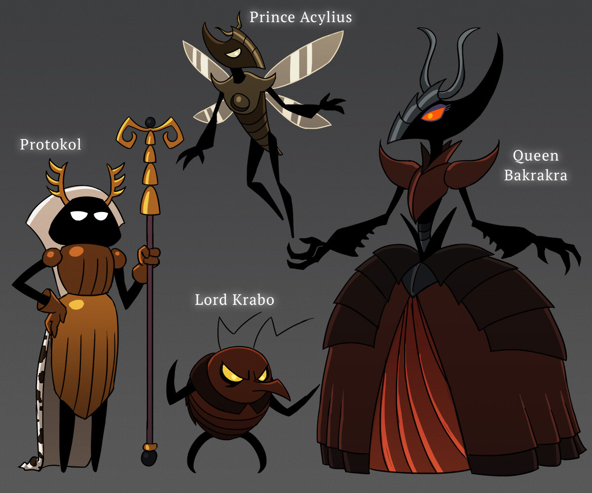 Alain JULLIEN - Insektors a la Hollow Knight