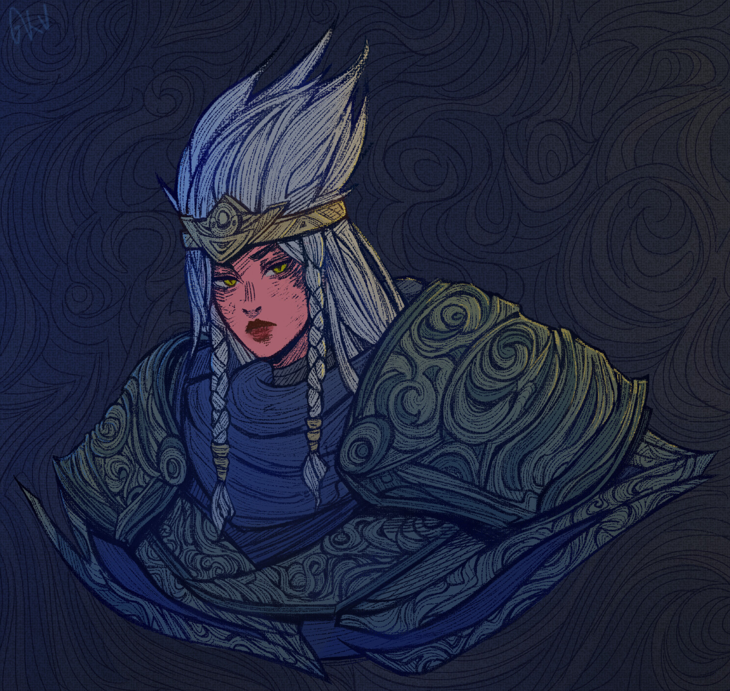 ArtStation - My character with Godfrey's set