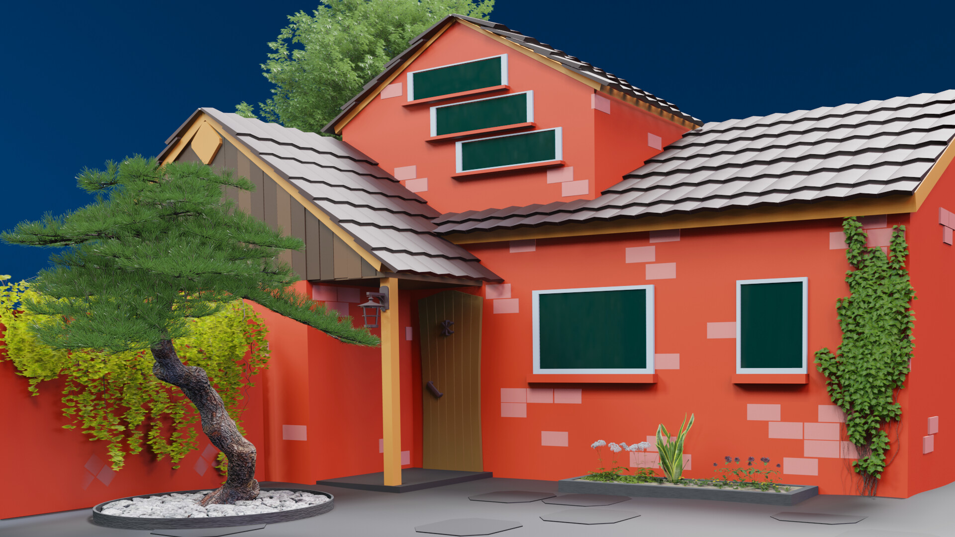 ArtStation - Low poly House