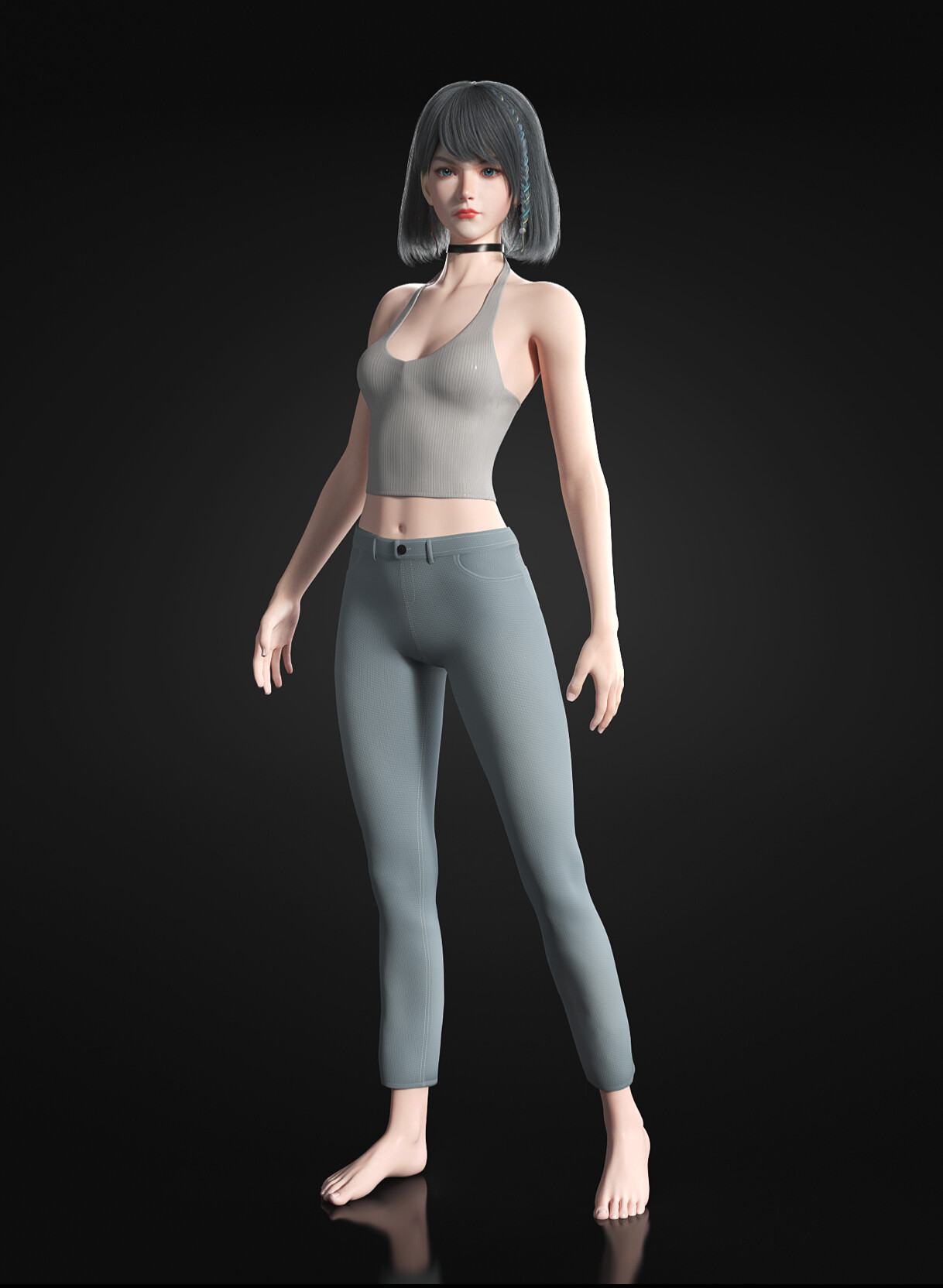 Yushi Xie - 3D female character models