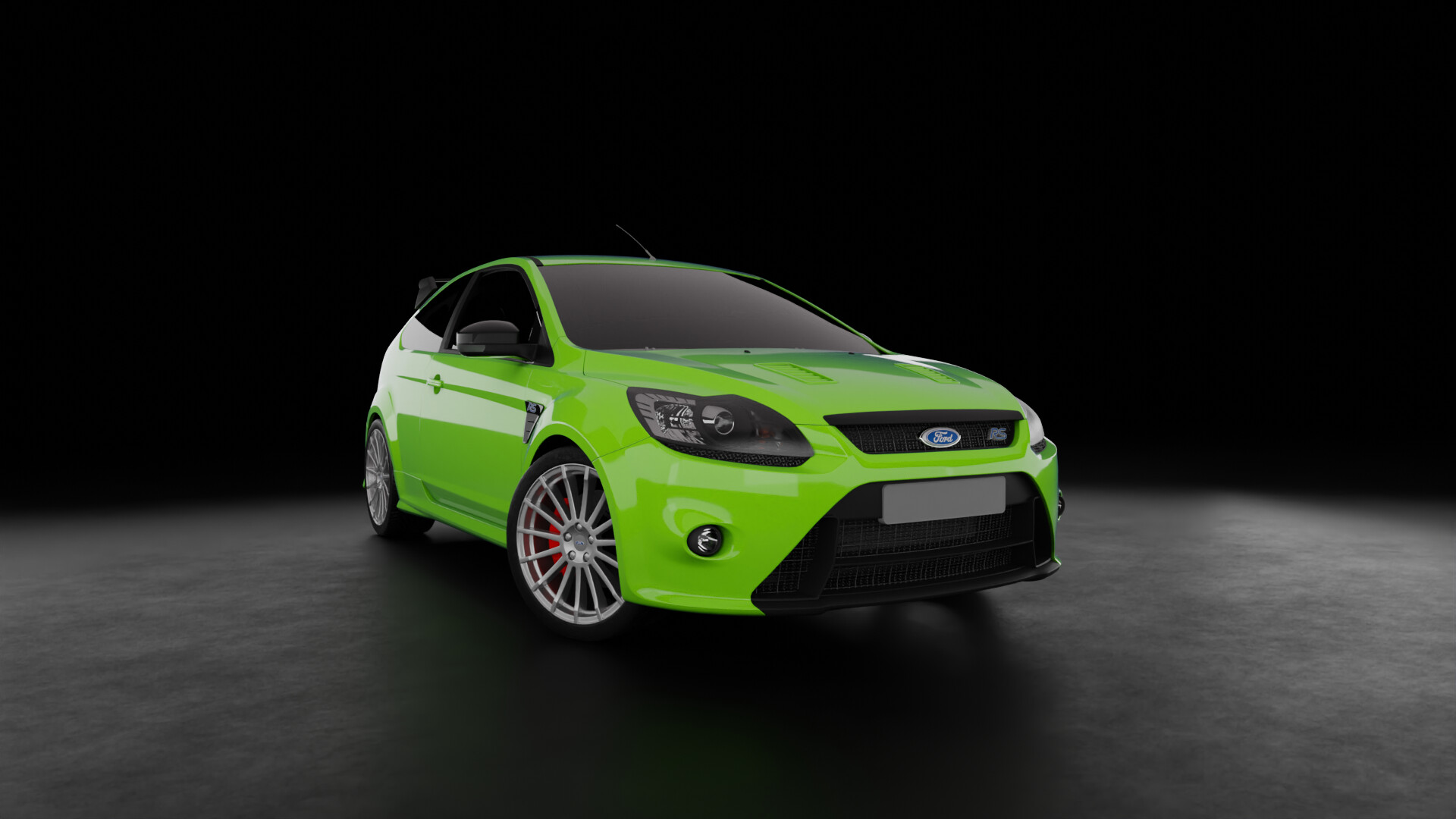 ArtStation - Ford Focus RS (2009-2011)