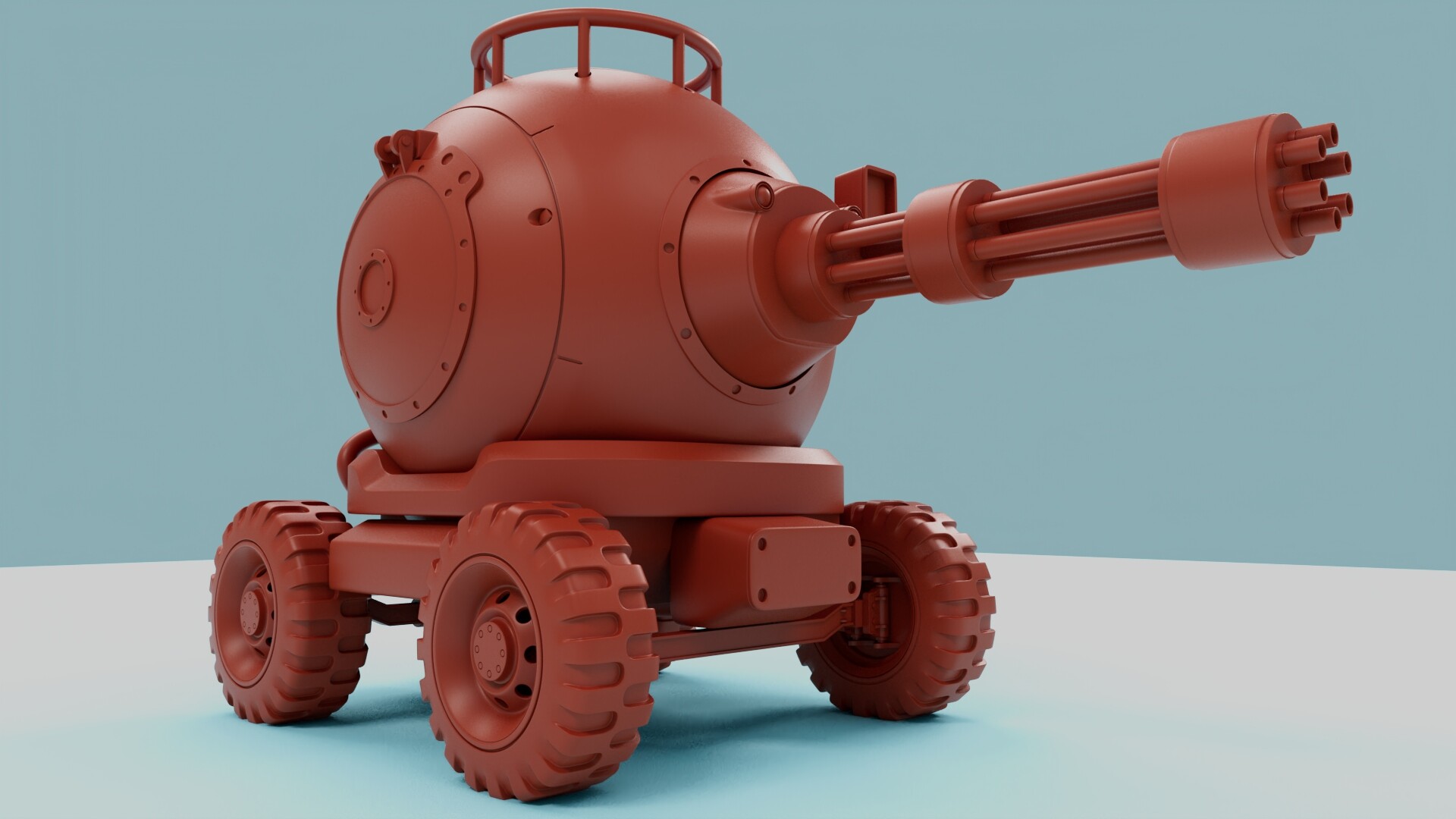 ArtStation - Spherical tank.