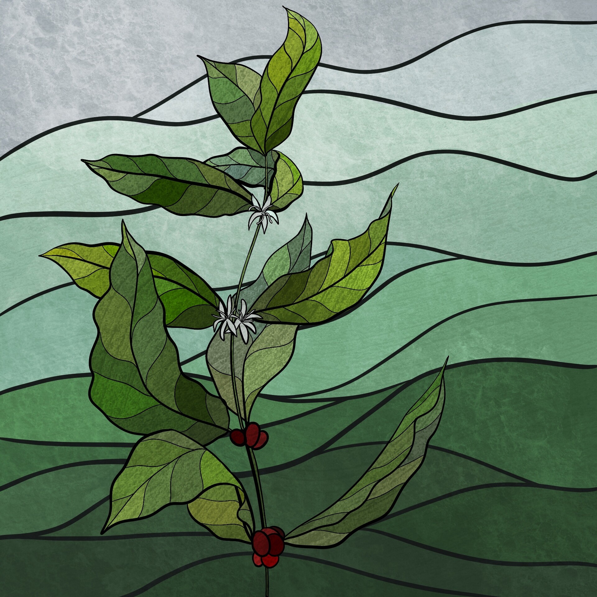 ArtStation - Coffee tree