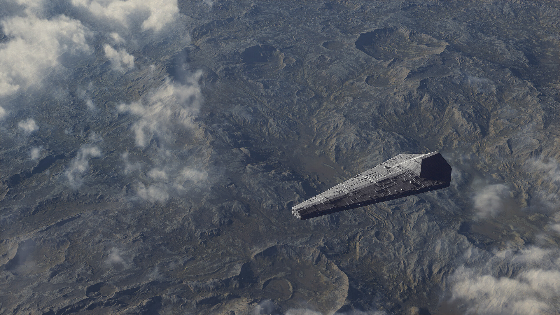 ArtStation - Brutalist spaceship and environment art