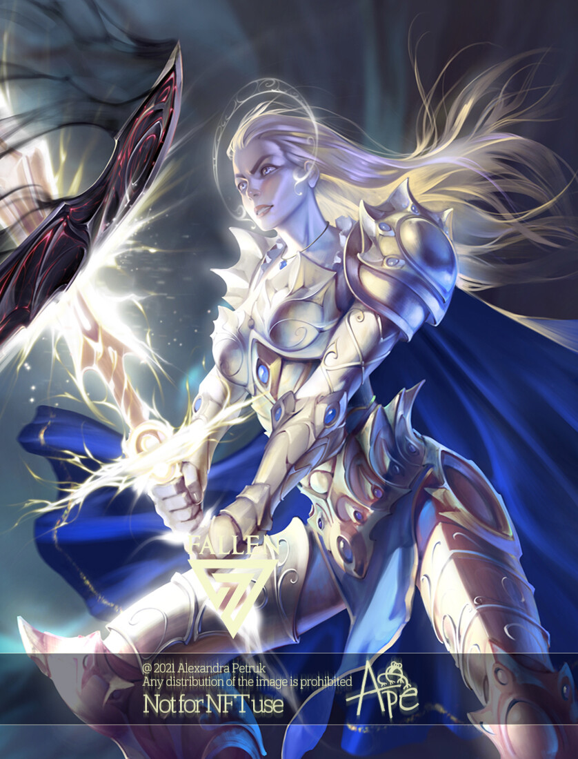 ArtStation - Arcanian angel for 7Fallen