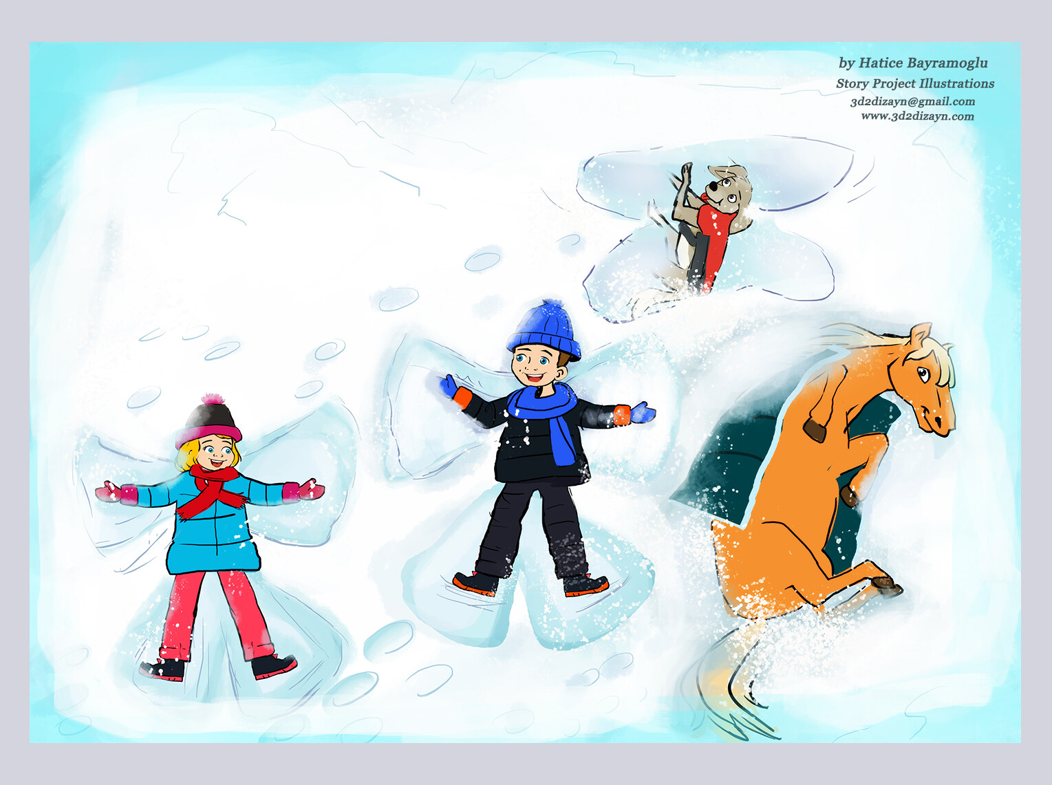 ArtStation - Snow story