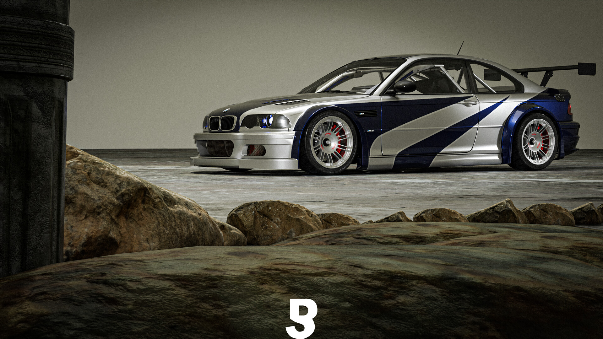 ArtStation - BMW M3 GTR