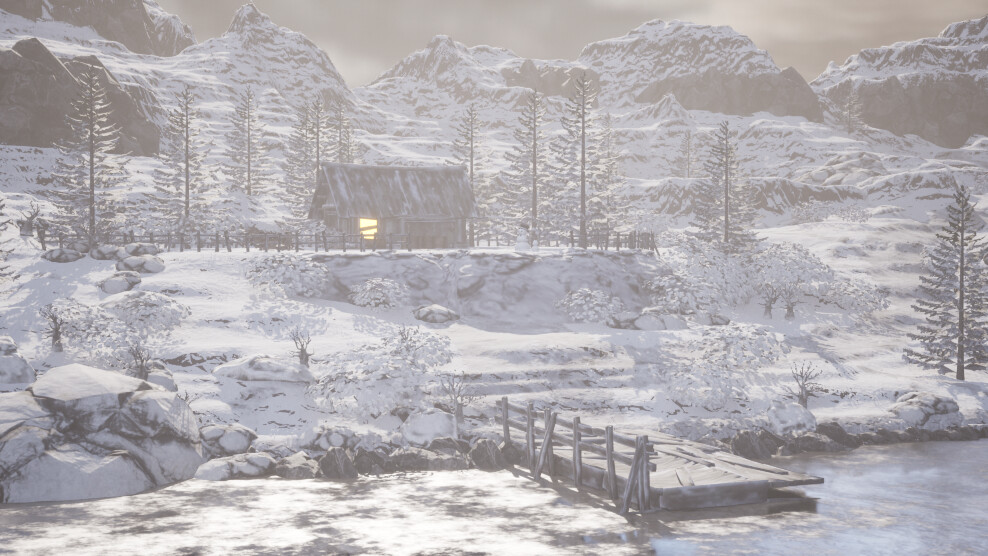 ArtStation - Snow Landscape