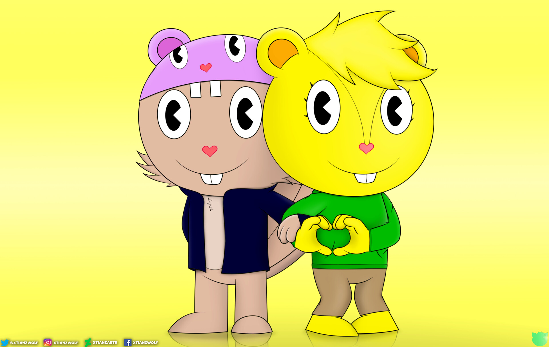 ArtStation - Commission: Ricky and Pockets