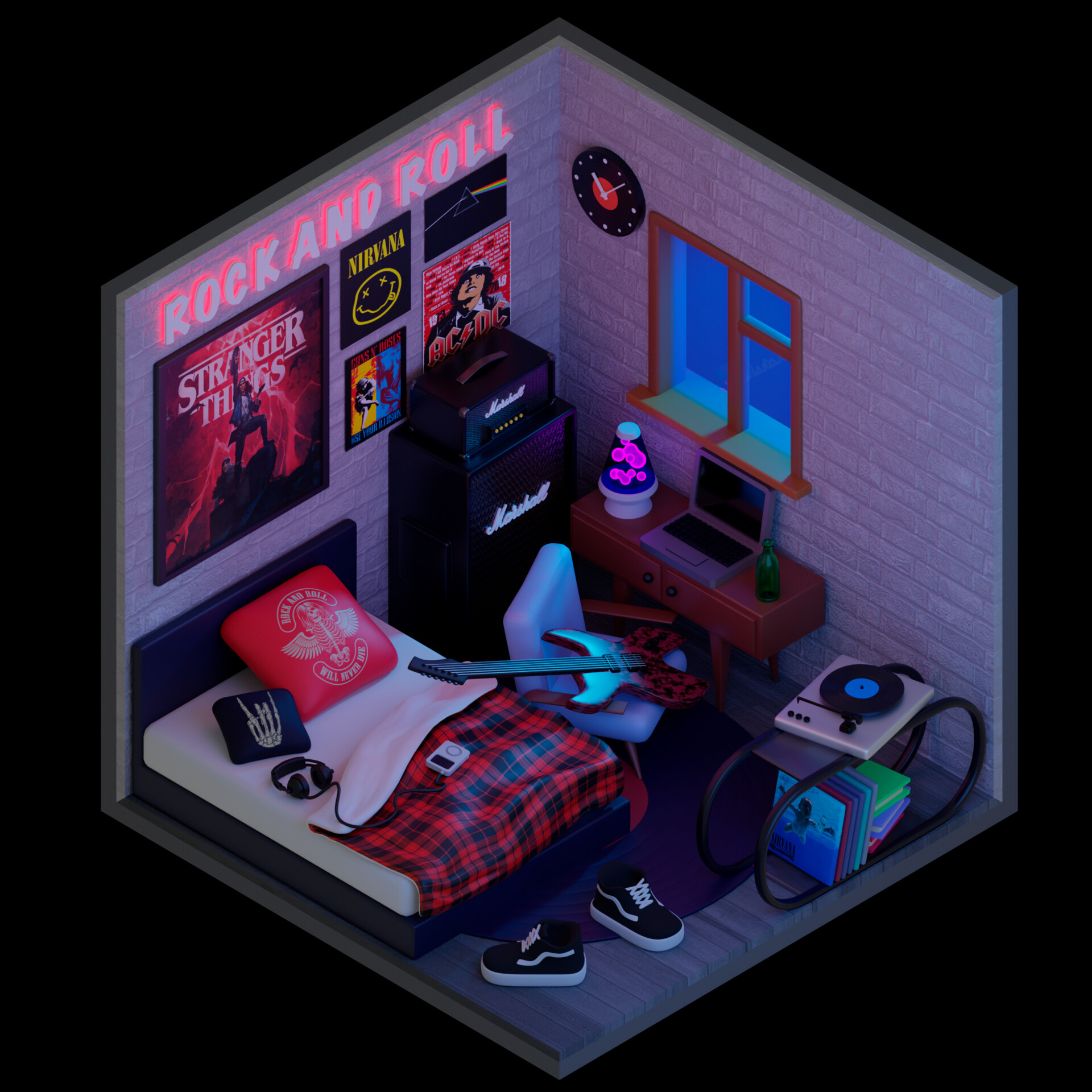 ArtStation - Mini rooms