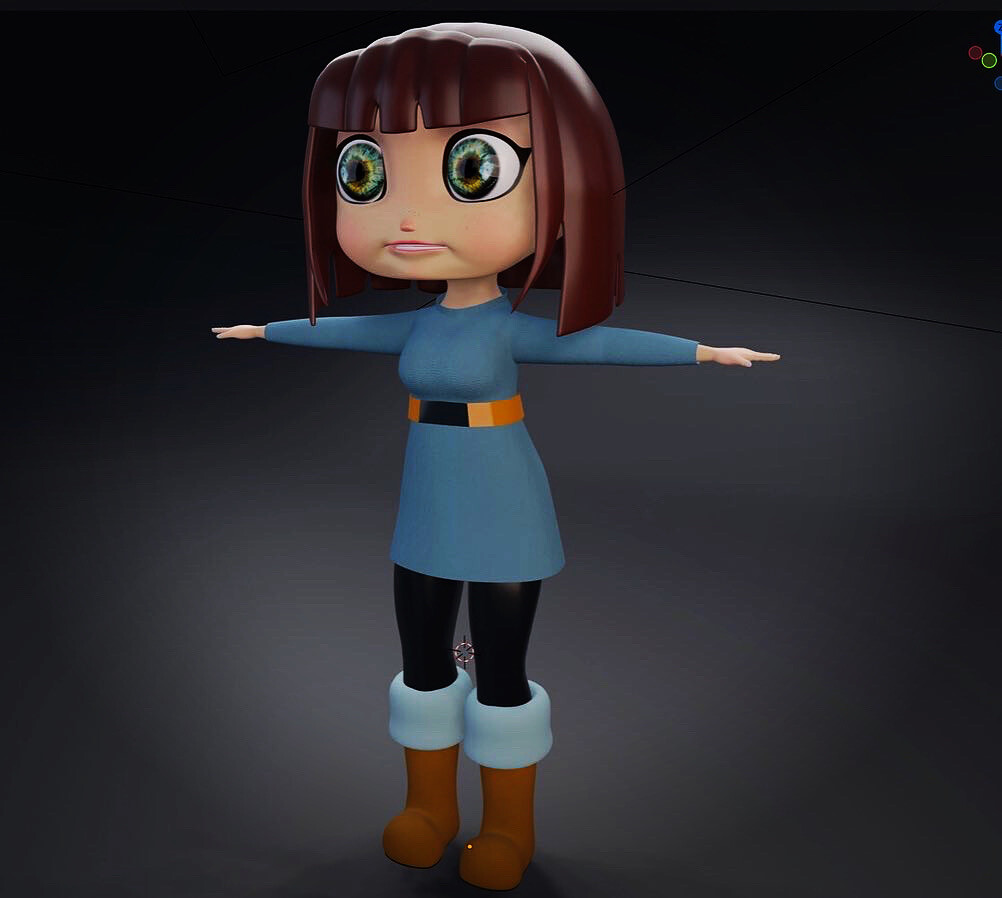 ArtStation - Character modeling for a video game