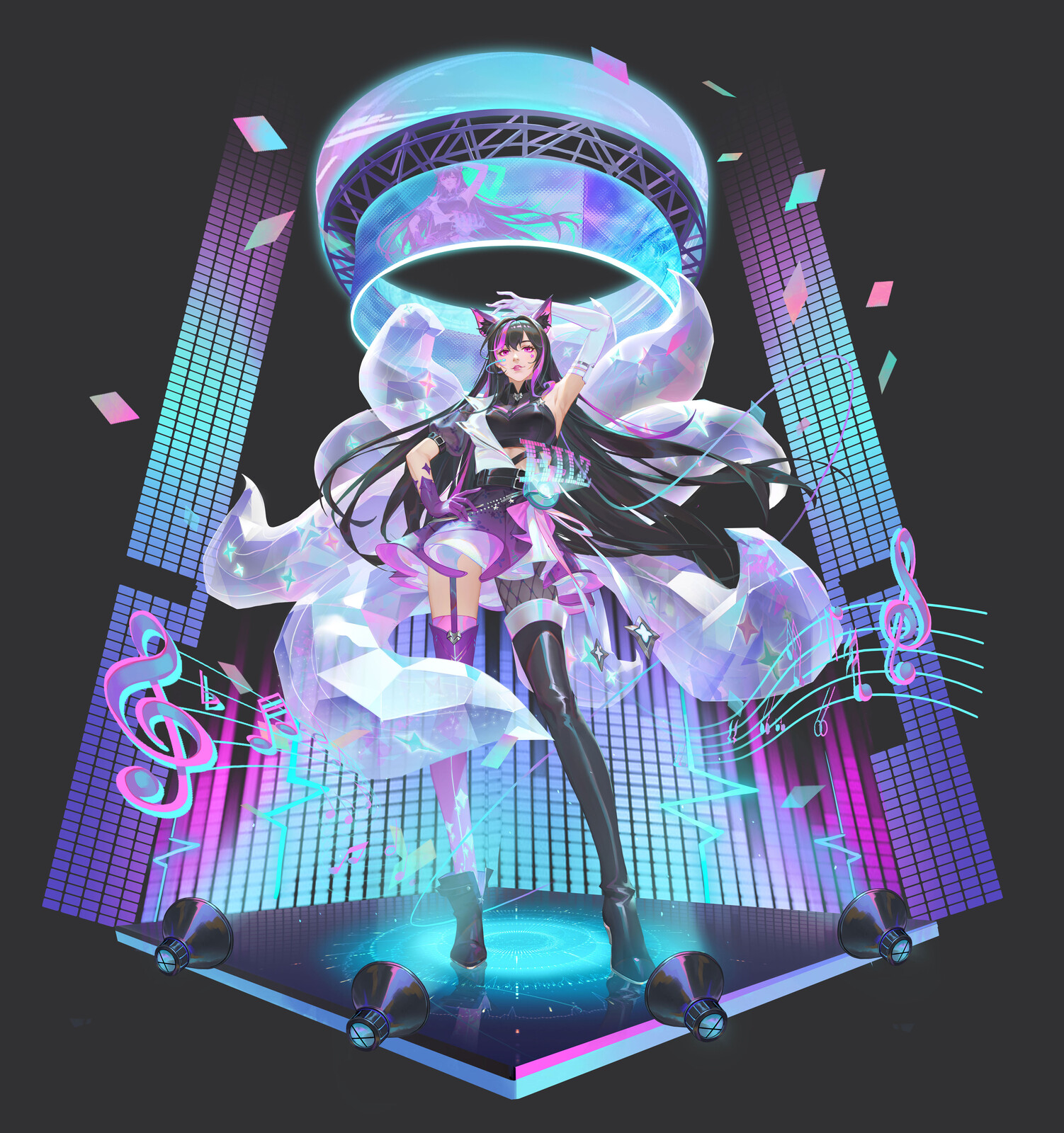 YiPing Han - 胡列娜女团立绘