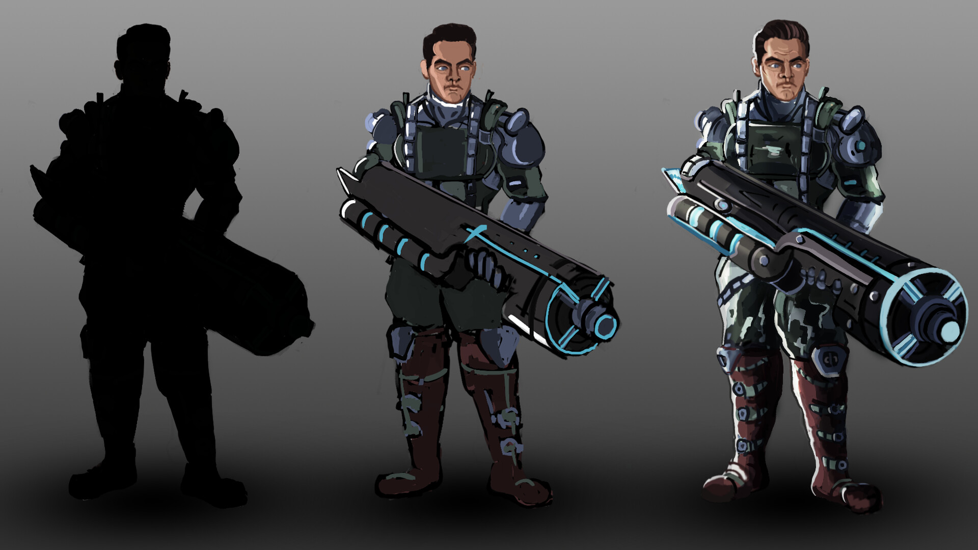 ArtStation - Soldier concept