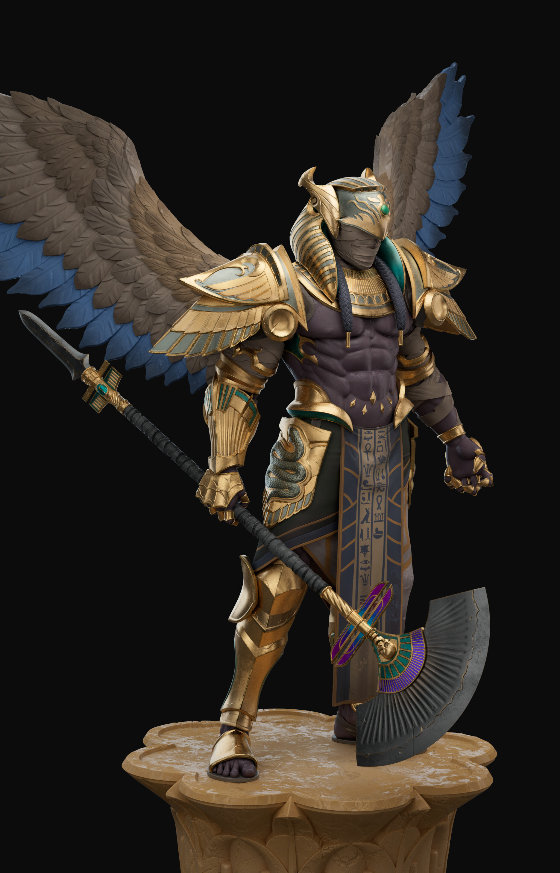 Maksim Shniak - Guardian God HORUS