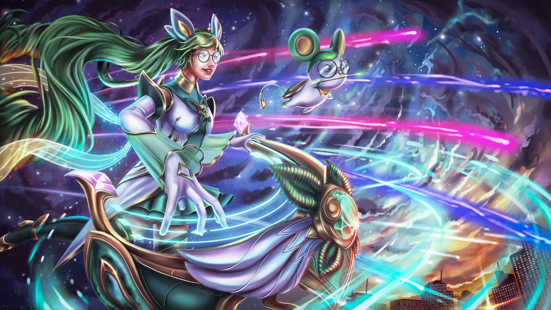 ArtStation - Sona | LOL - Star Guardian (My entry for Riot Contest)