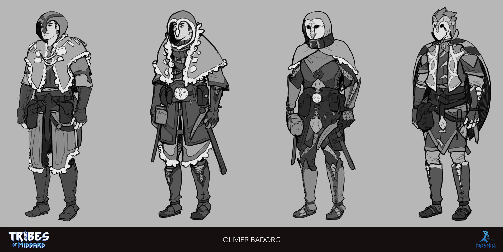 Olivier Badorg - Tribes of Midgard - Adept of Hermodr Cosmetic Set