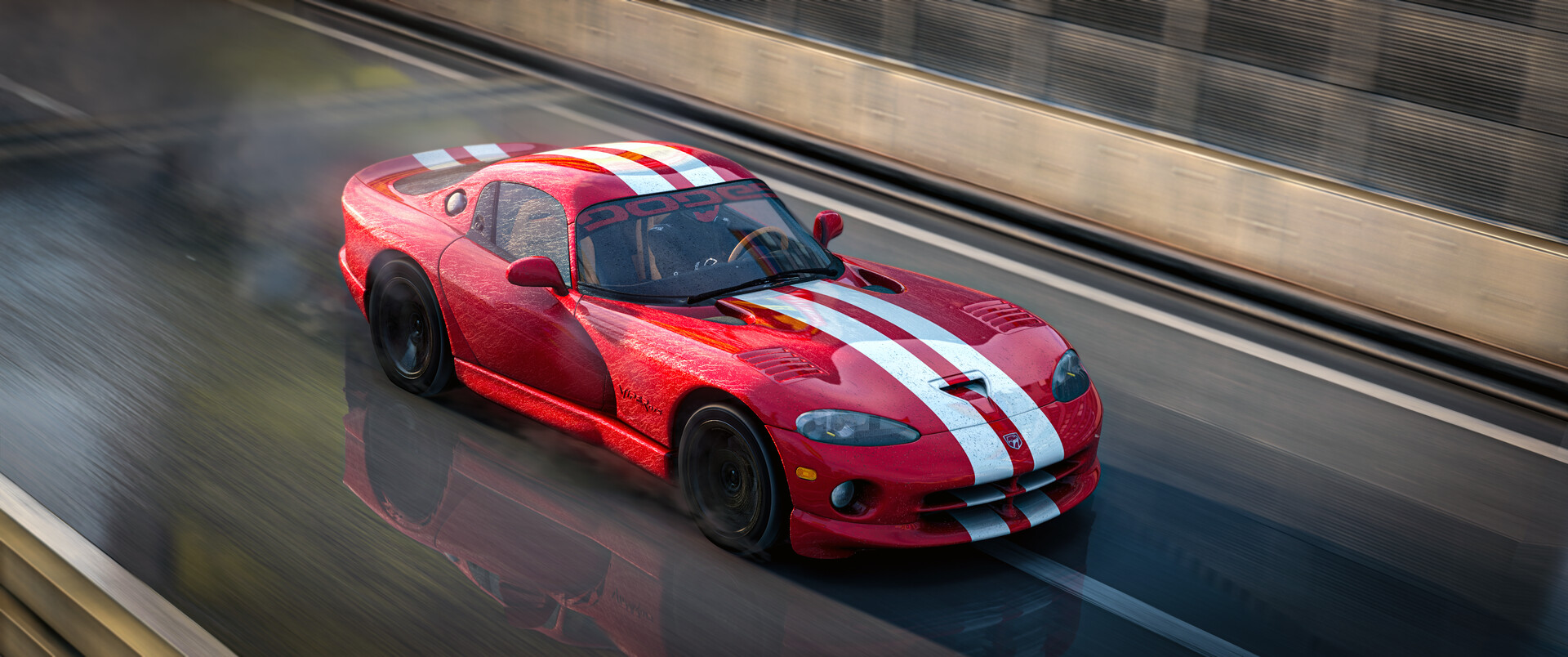 ArtStation - Dodge Viper GTS