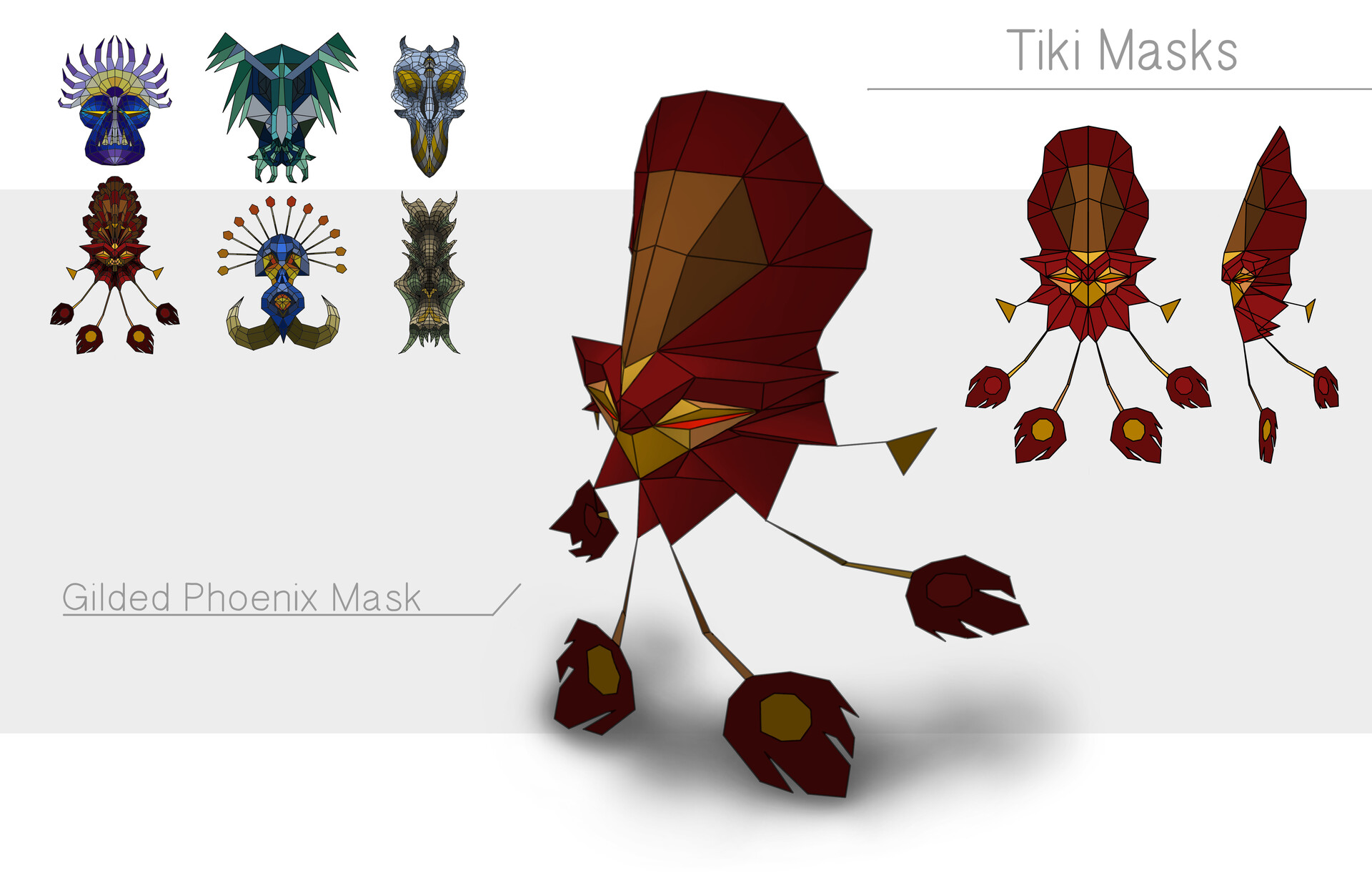 ArtStation - Tiki Masks