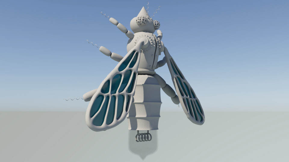 ArtStation - Robo Fly Bee