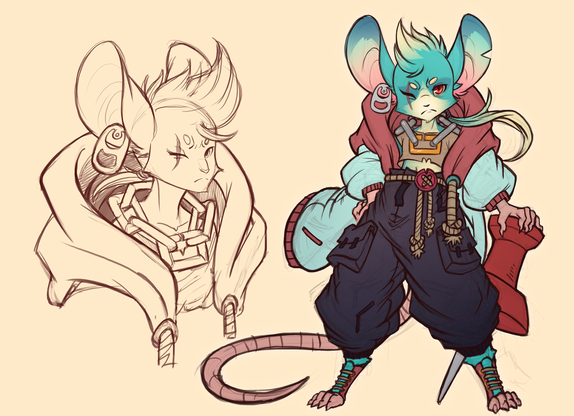 ArtStation - Street Rat Fashion