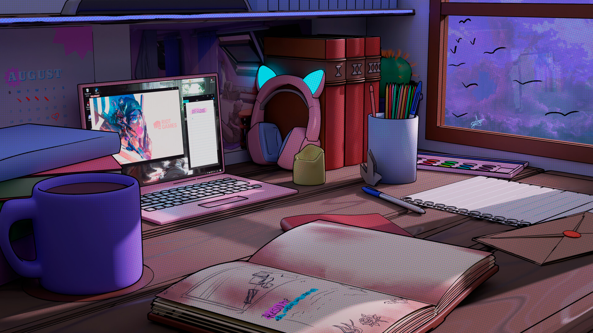 ArtStation - Studyingo on Summer