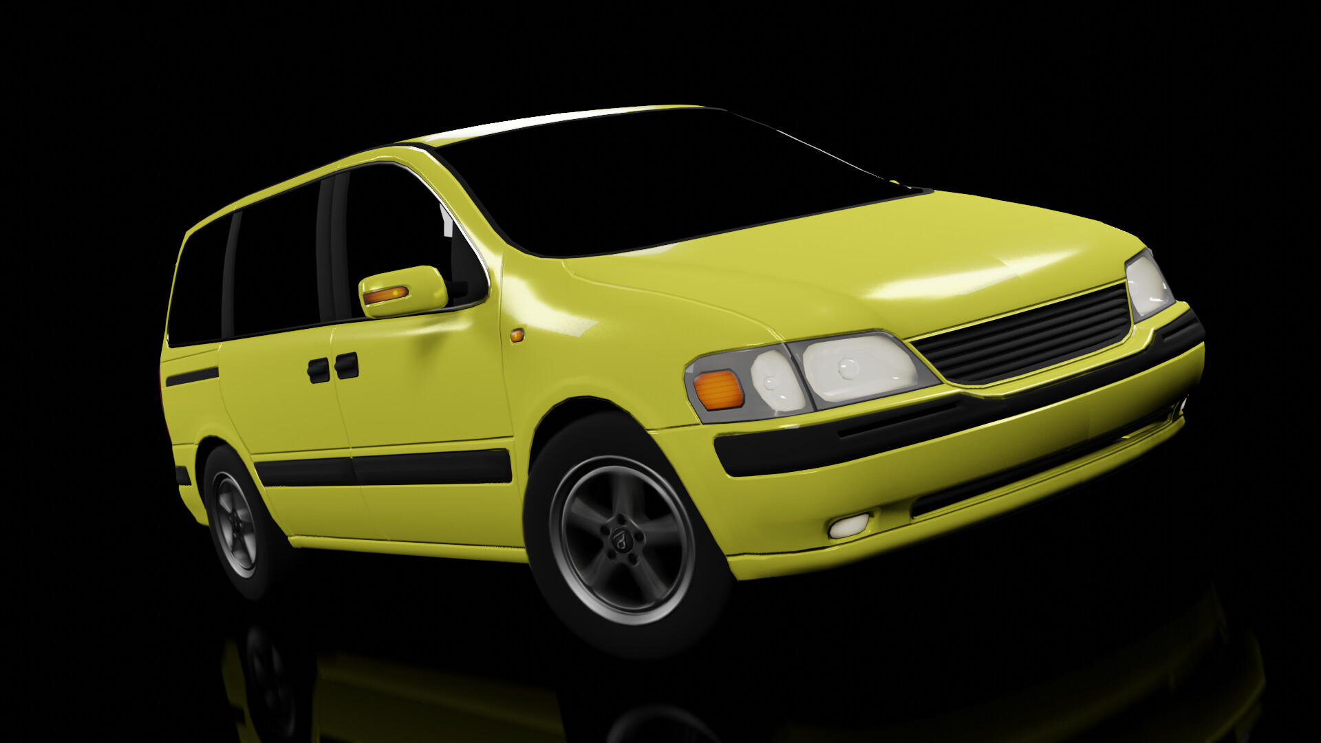 ArtStation - Opel Minivan Render