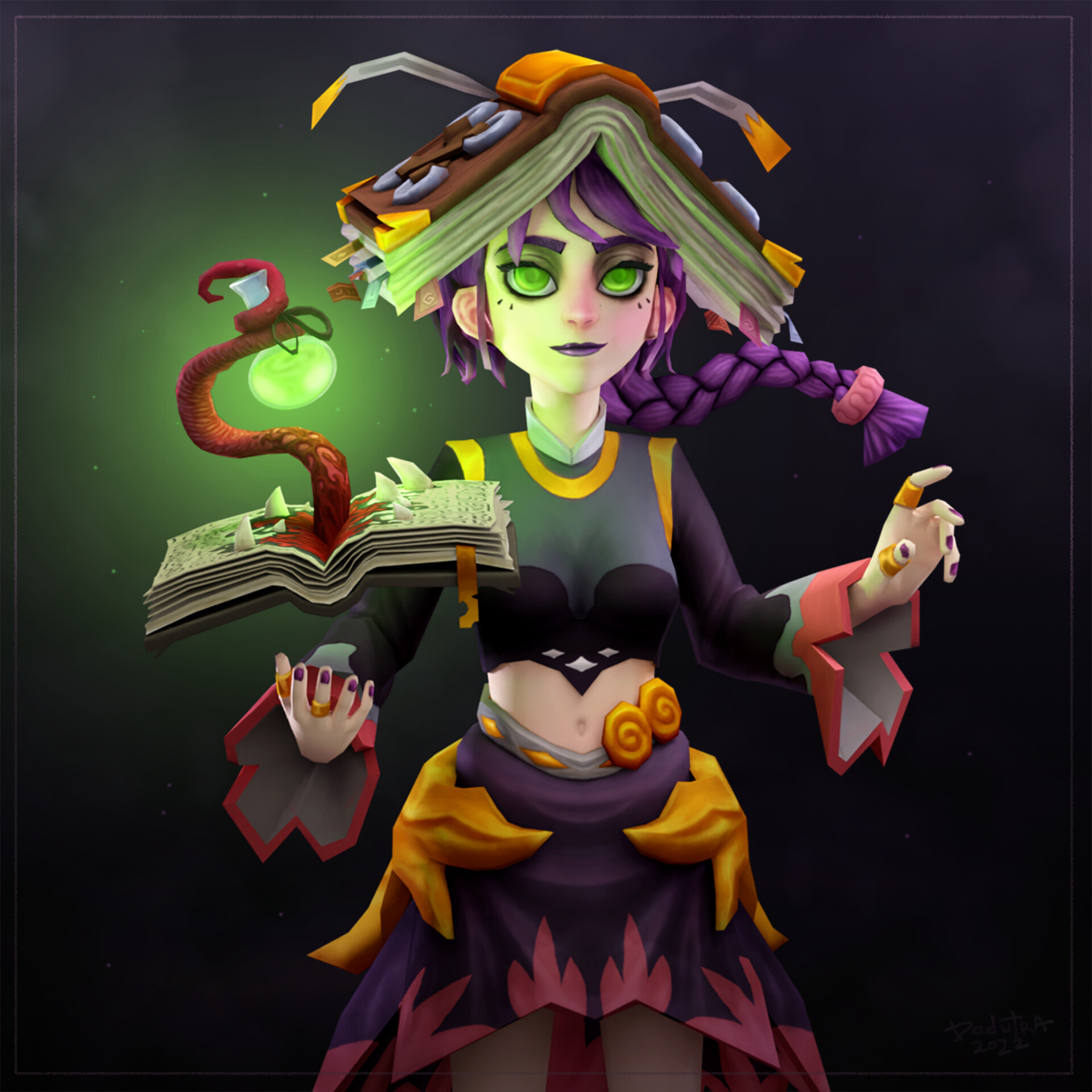 ArtStation - Witch Girl