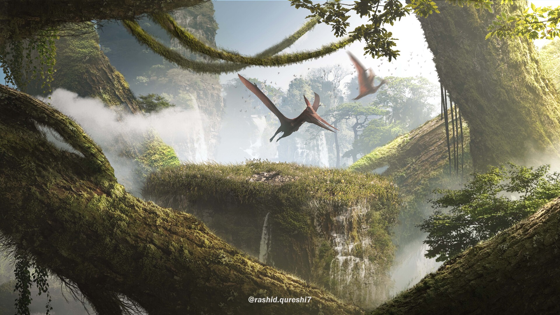 ArtStation - Dino's Forest