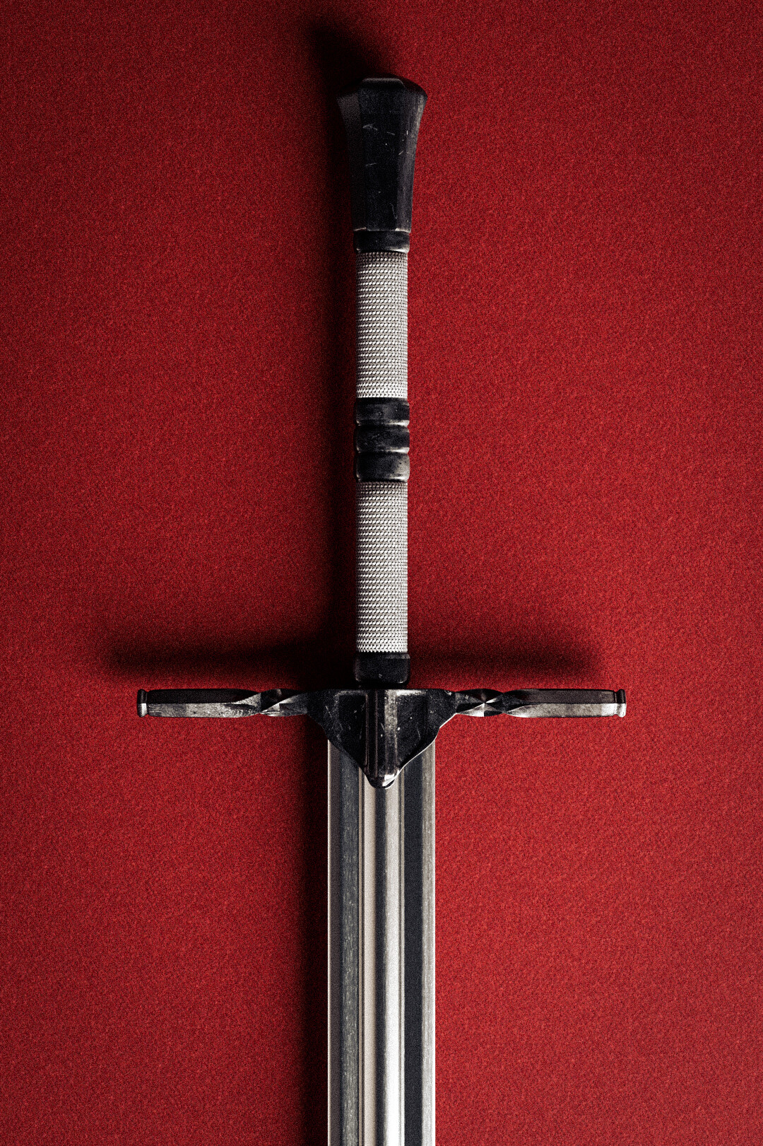 ArtStation - Witcher Inspired Sword Render