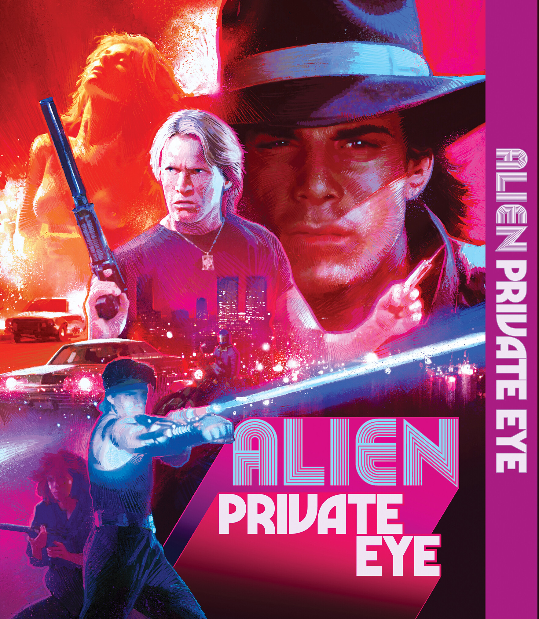 ArtStation - Alien Private Eye | Blu-Ray Cover