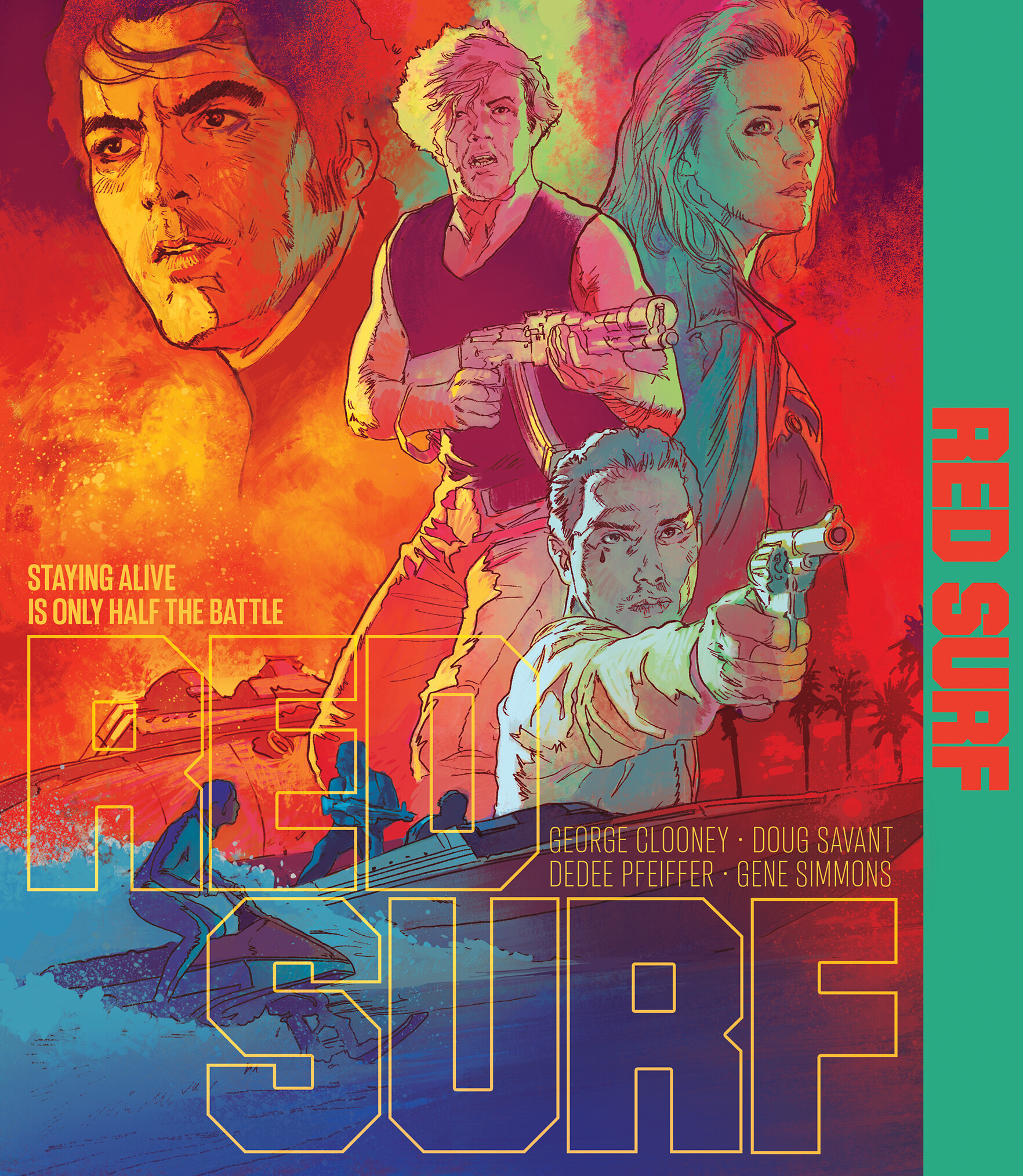 ArtStation - Red Surf | Blu-Ray Cover