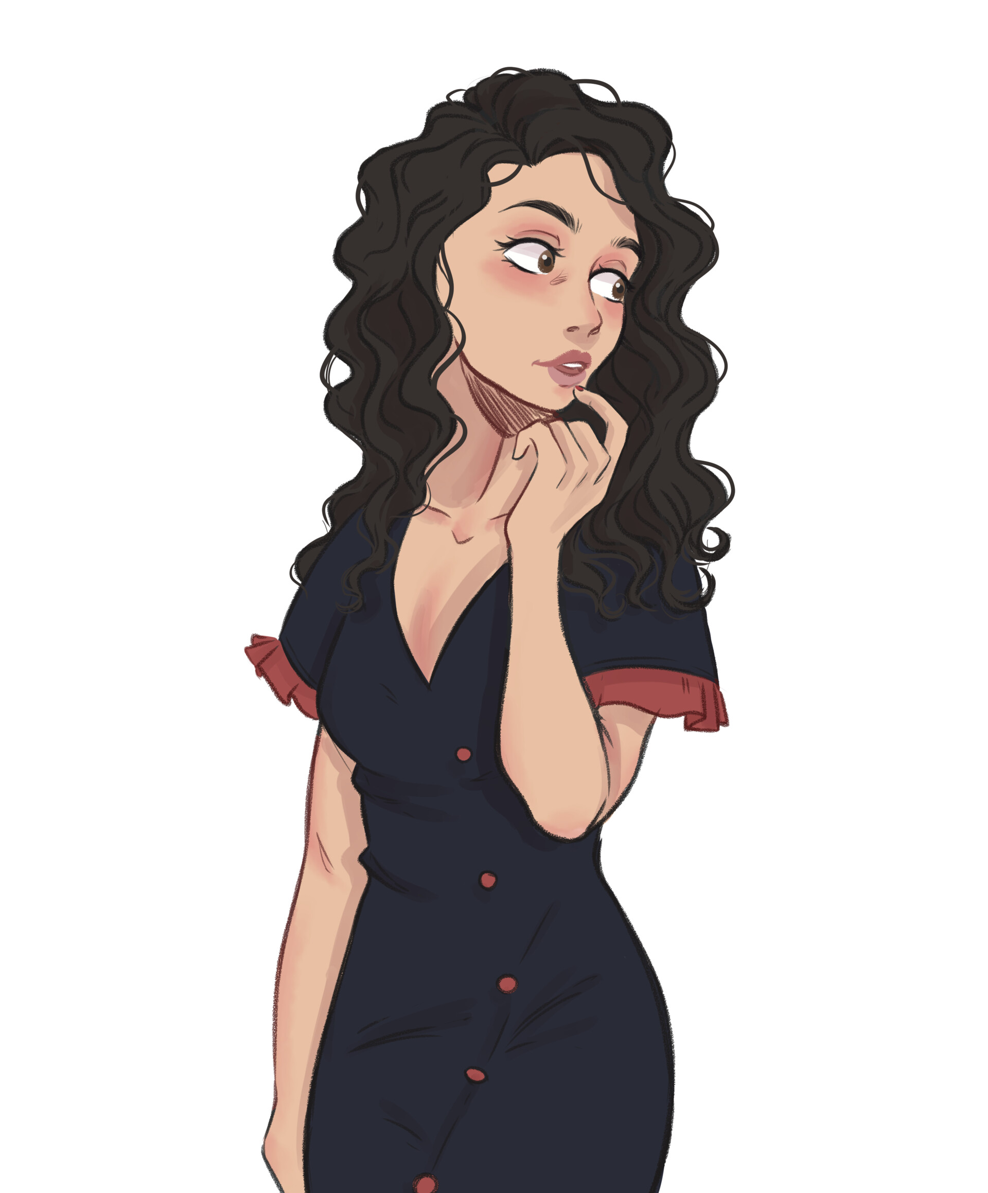 ArtStation - Fan Art of an Actress