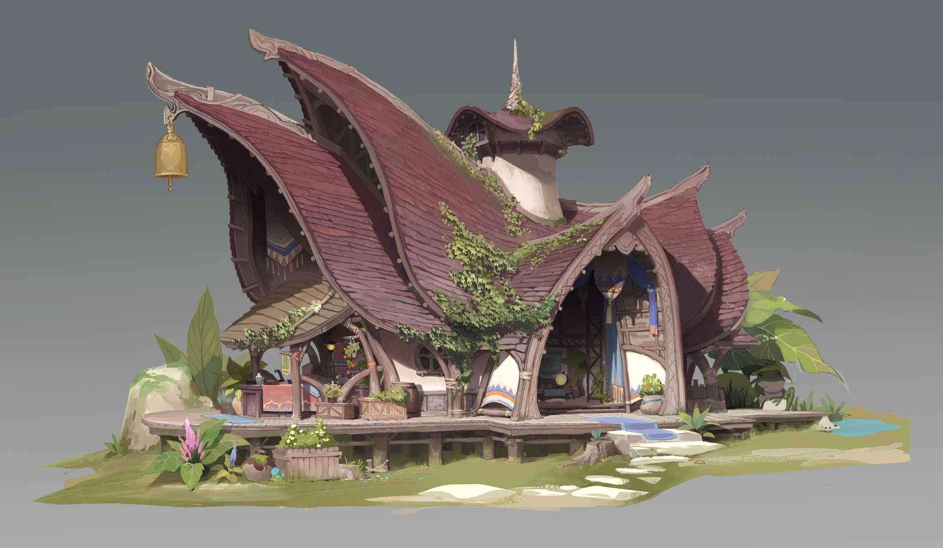 ArtStation - psychic house