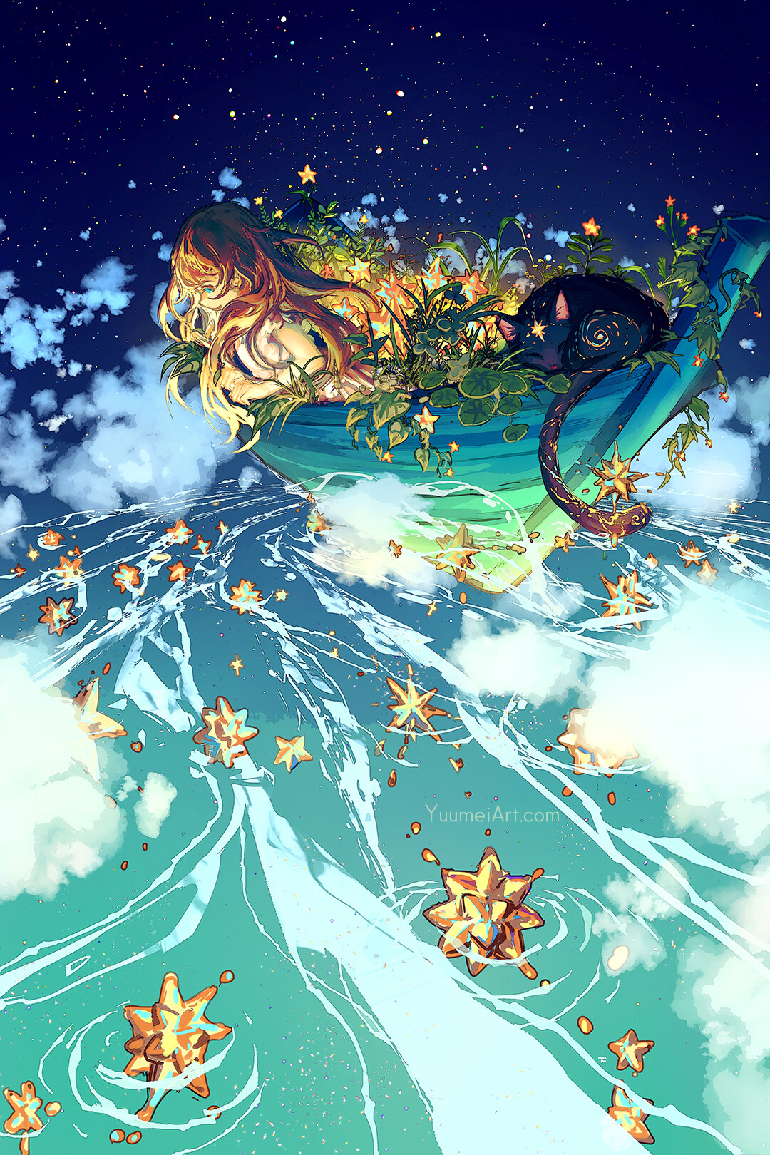 River of Dreams by (Yuumei) Wenqing Yan : r/WholesomeFantasyArt