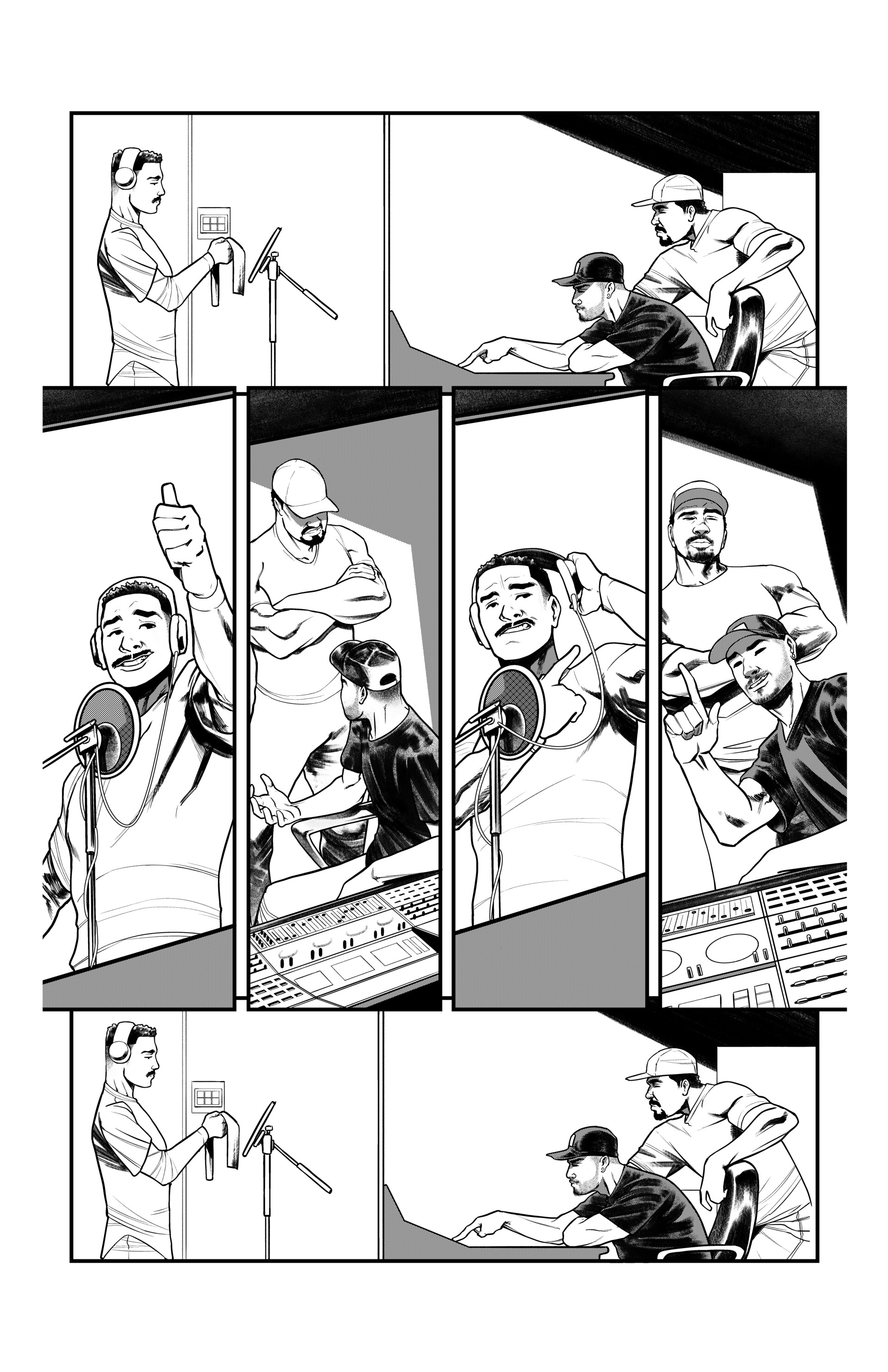 ArtStation - Cypress Hill OGN Chapter 4 (2021)