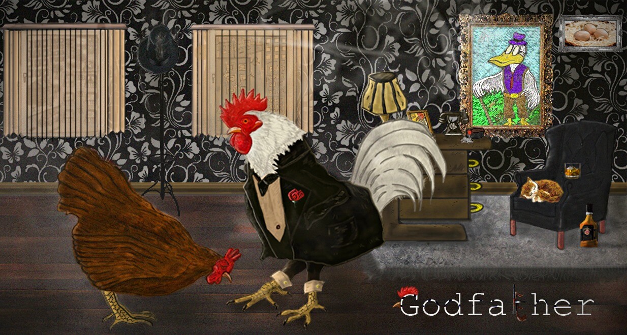 ArtStation - The Godfather Rooster