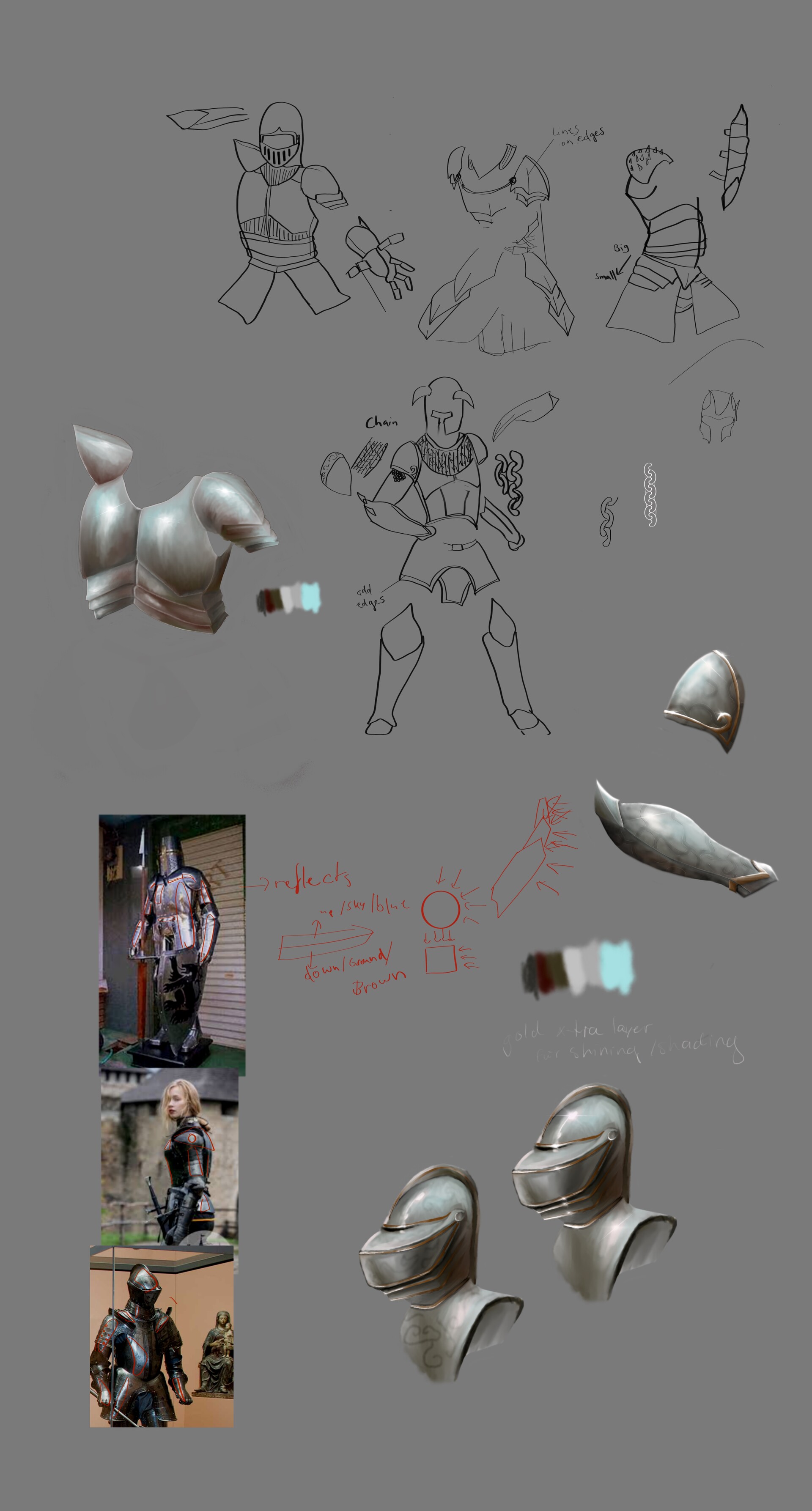 ArtStation - Armor study