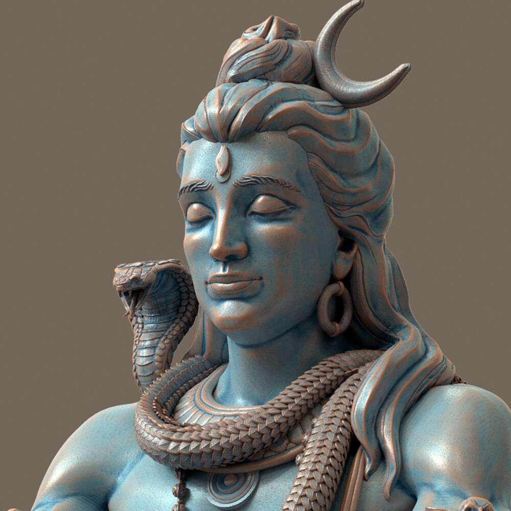 ArtStation - Shiva. The first yoga