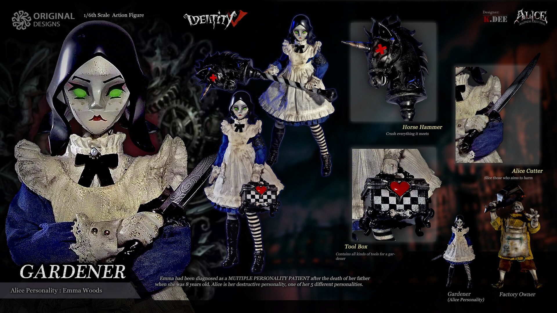 ArtStation - 1/6 Identity V Character : Gardener