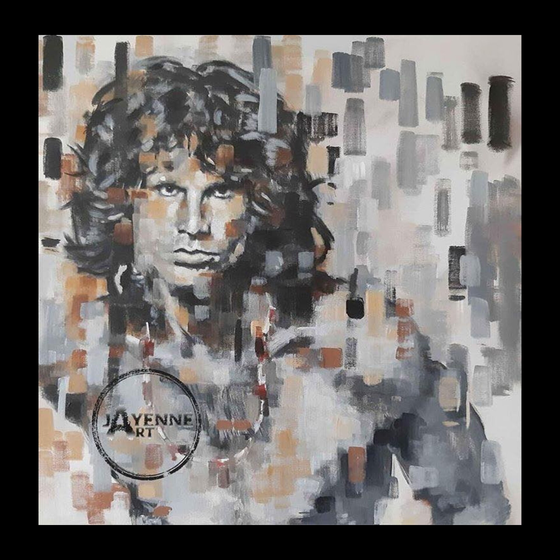 ArtStation - Jim Morrison - Original Painting