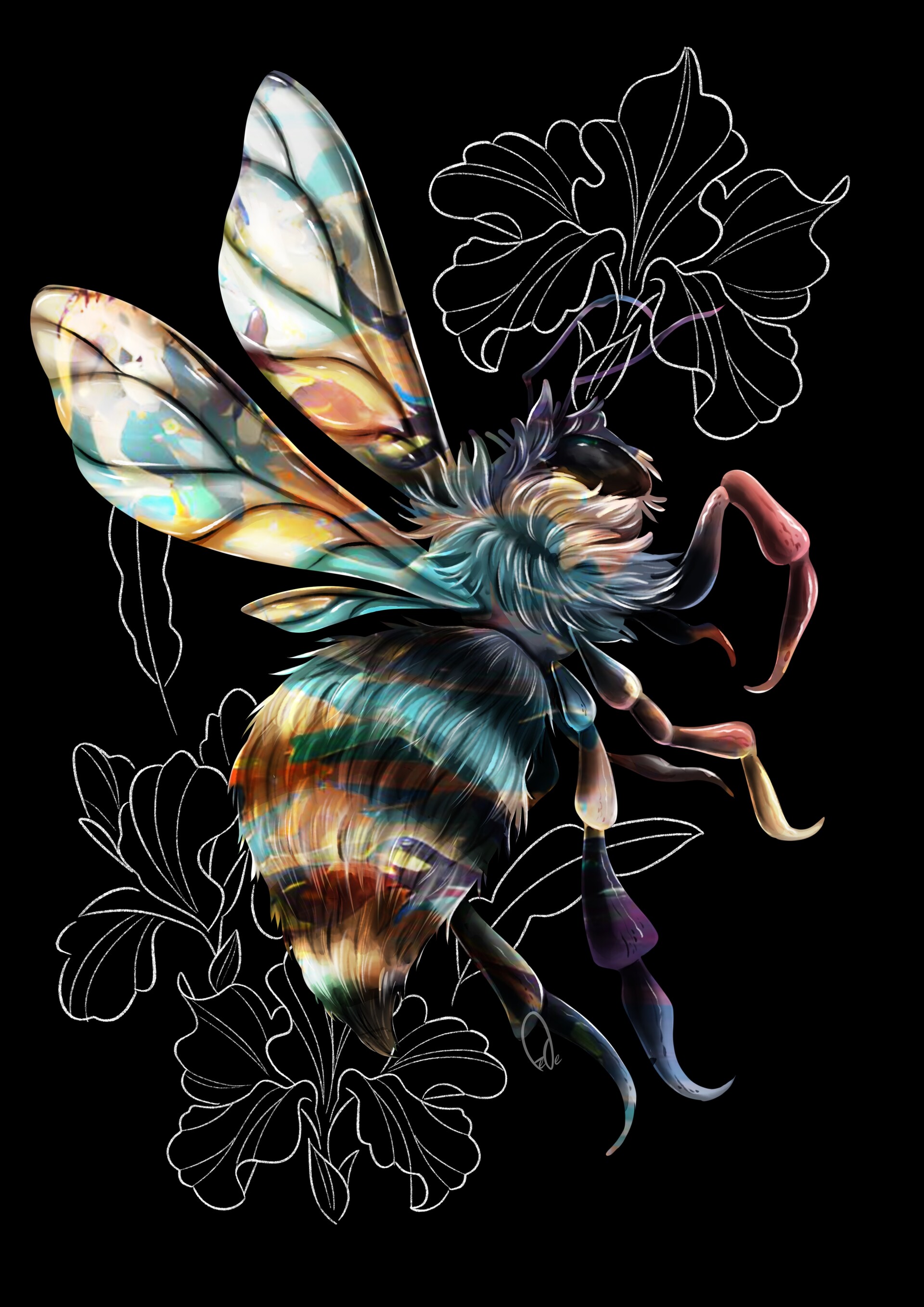 ArtStation - Dancing bee