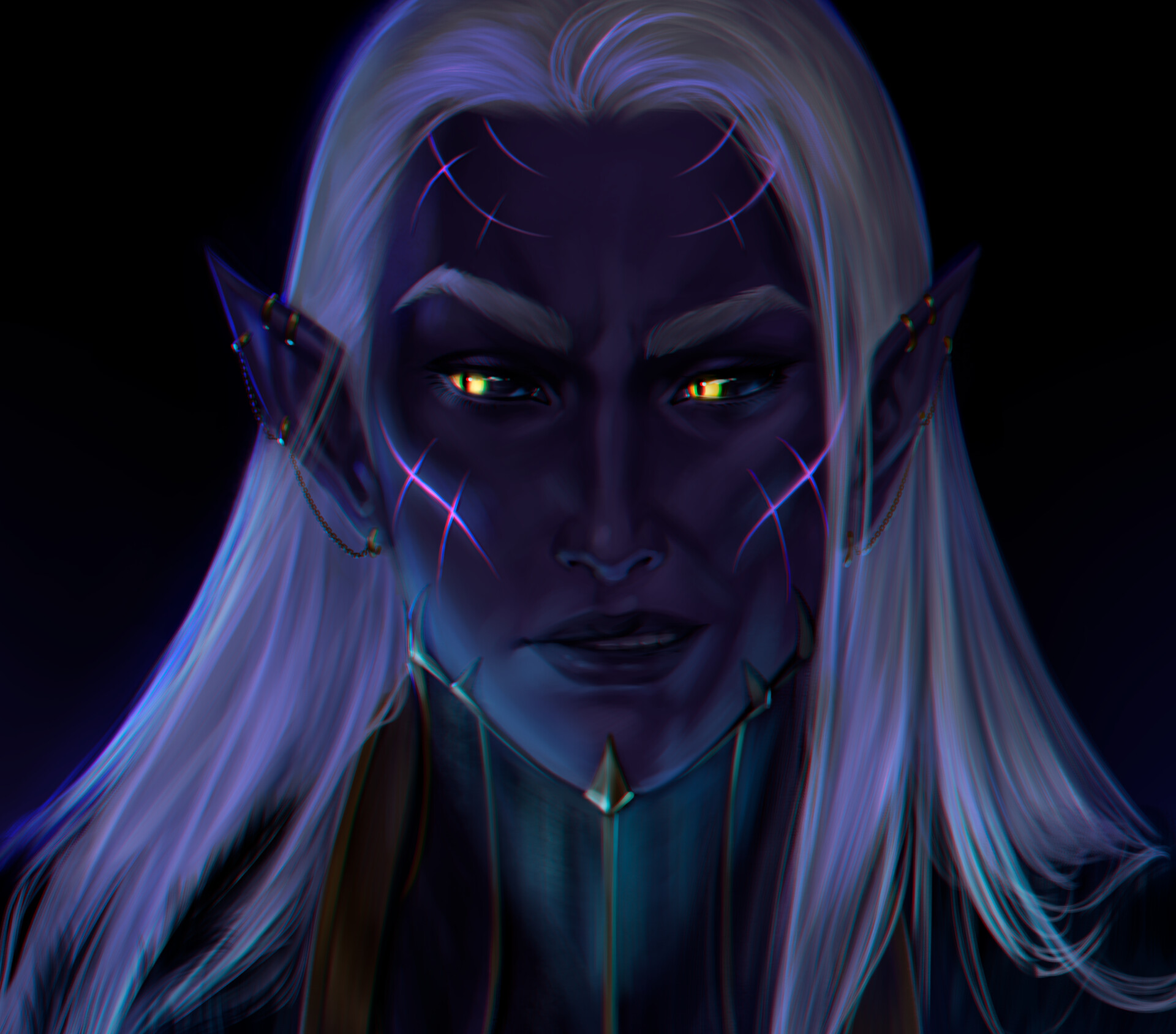 Nodens - Drow wizard