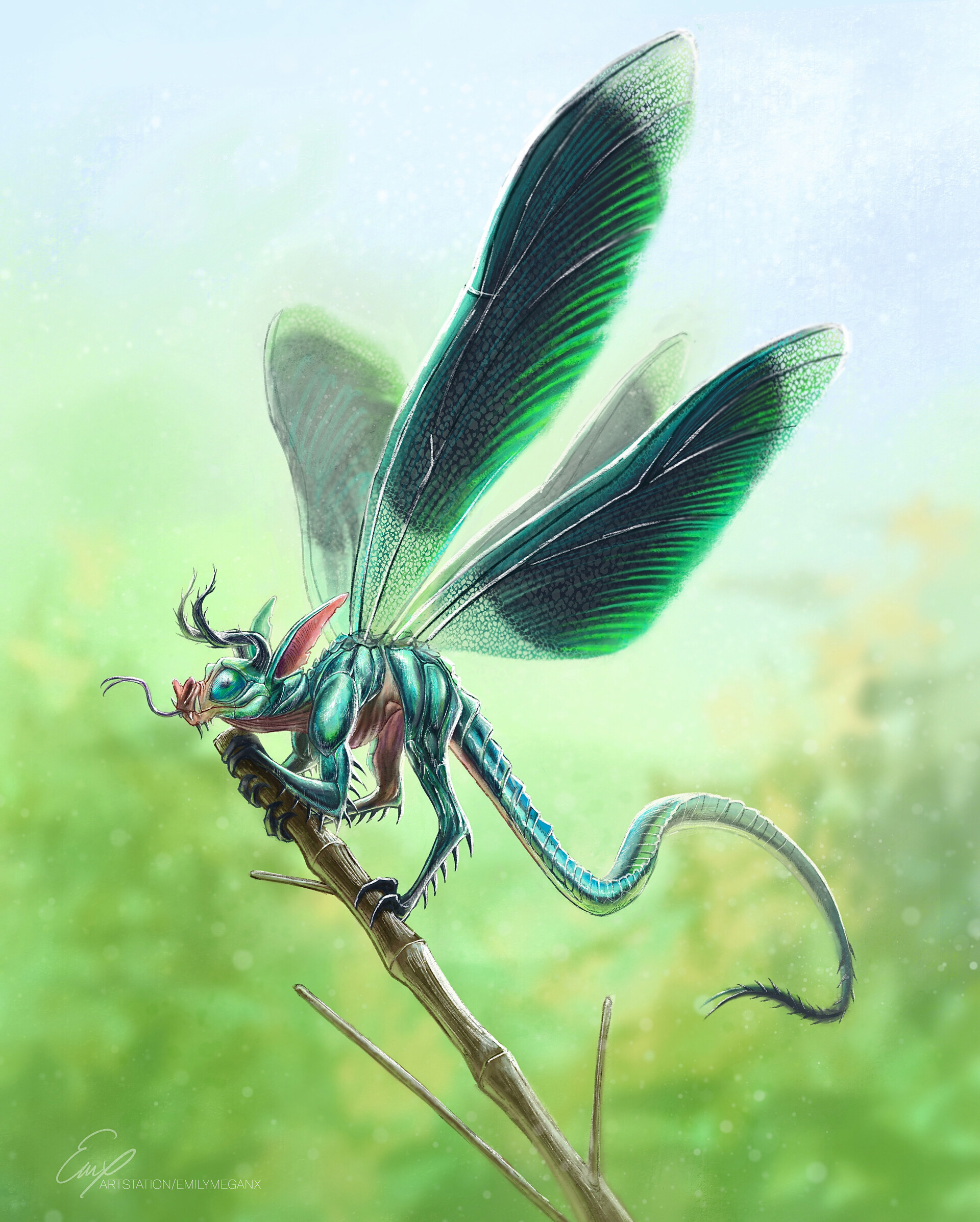 ArtStation - Dragon-fly