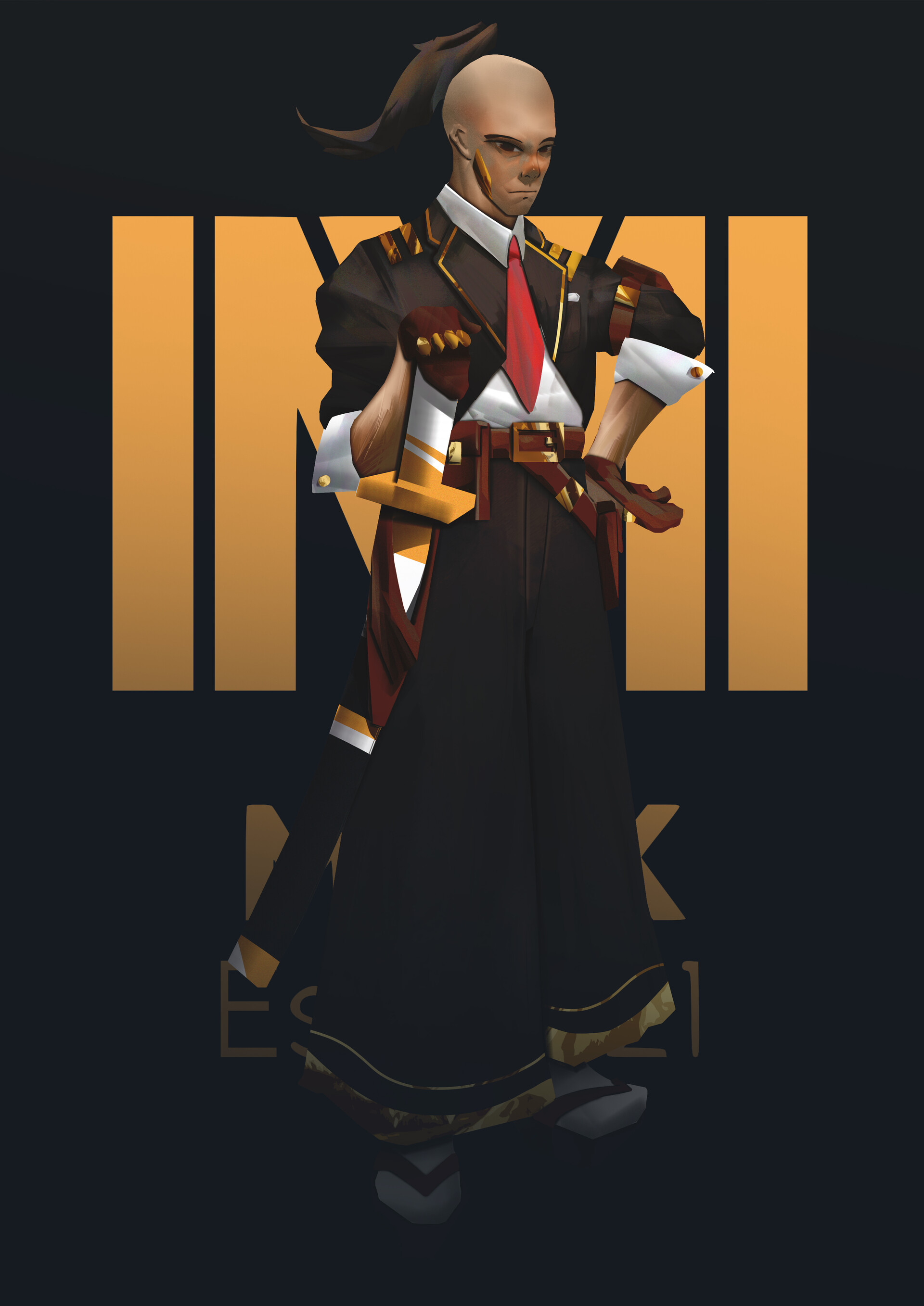 ArtStation - Mafia with sword