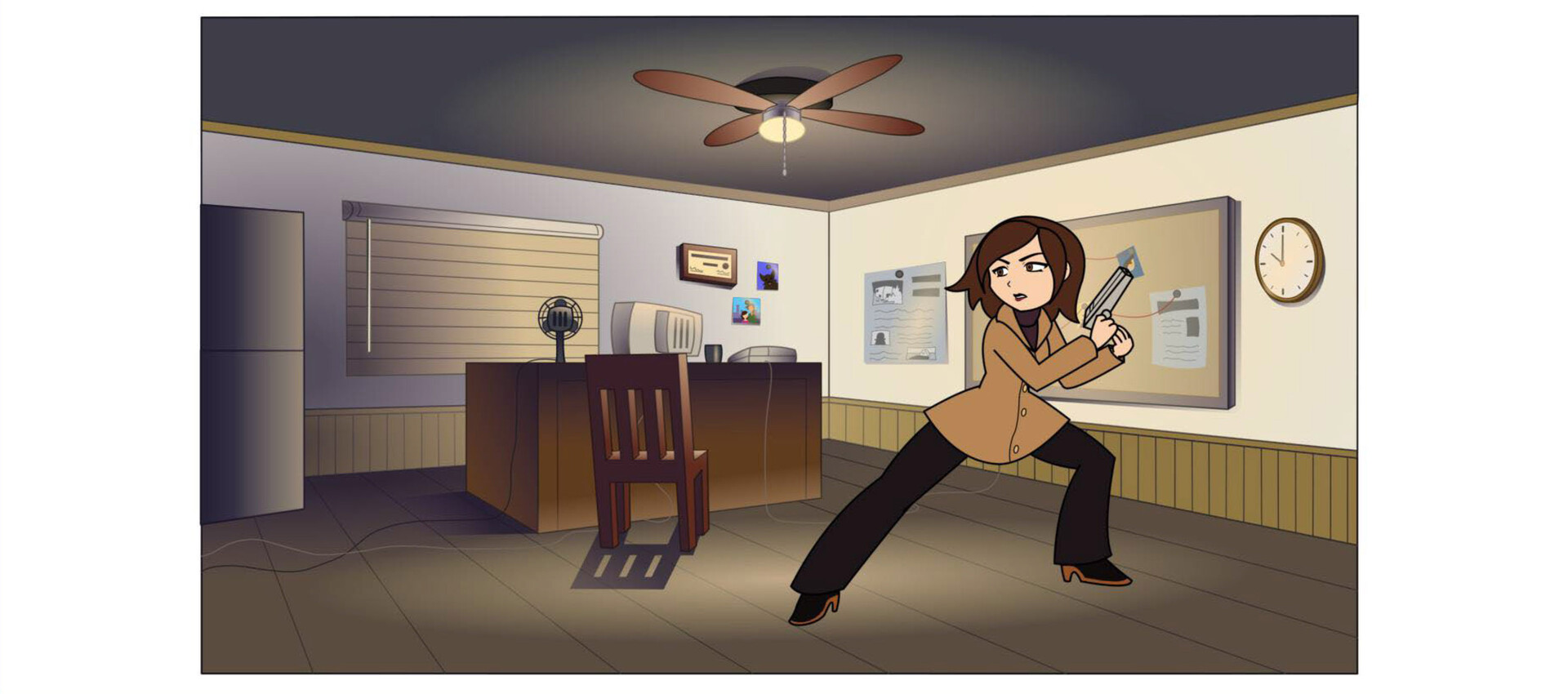 ArtStation - Lock and Key: Final Office with Character